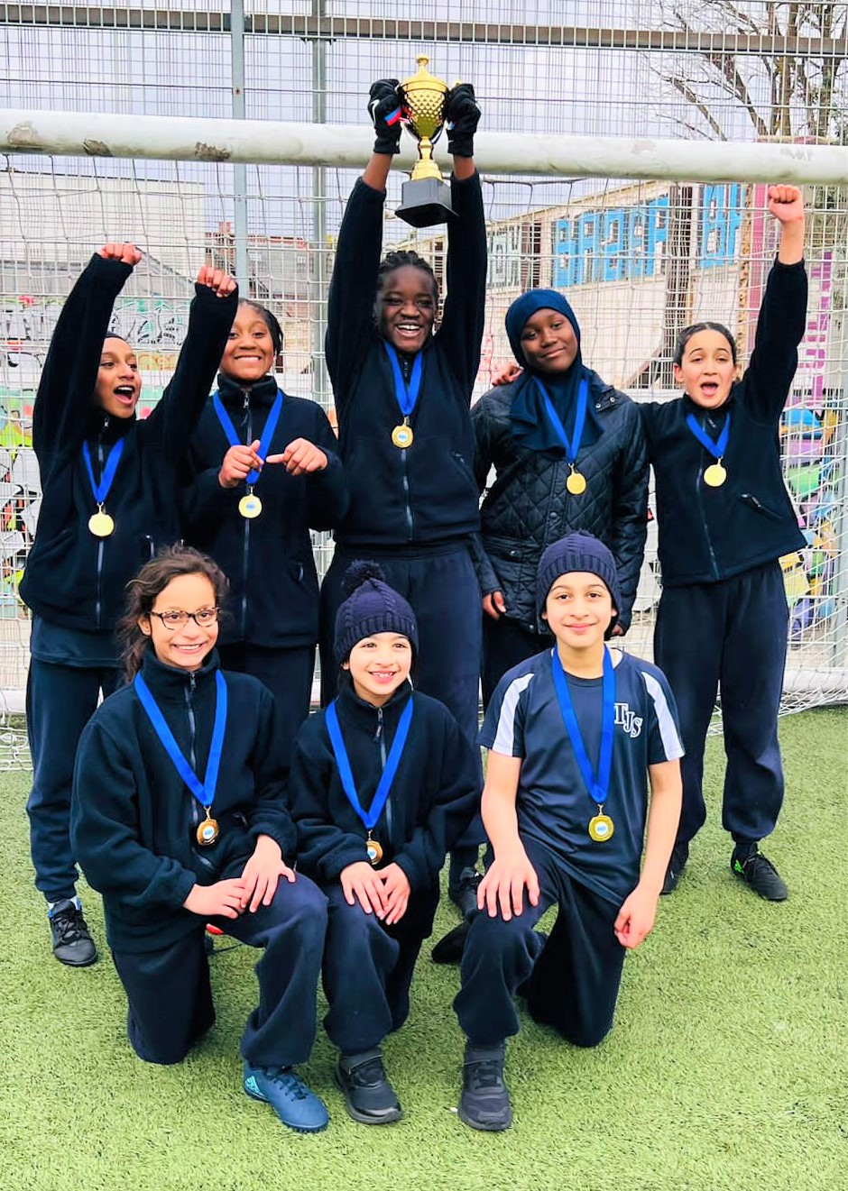 Girls Football Champions — Thomas Jones Primary School